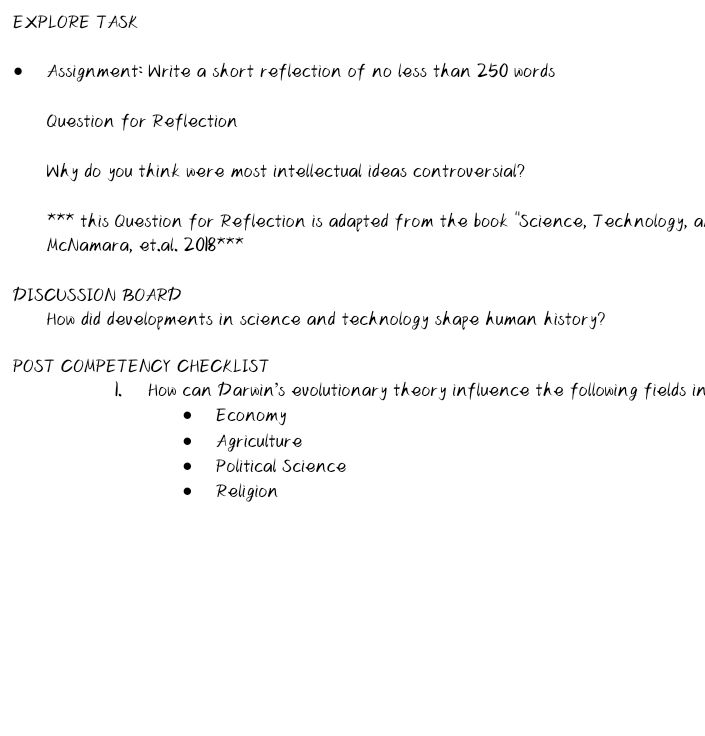 Assignment: Write a short reflection of no | StudyX