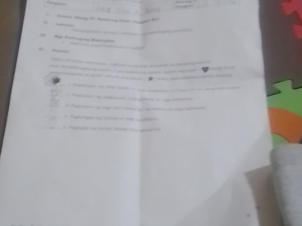 I. Gawain bilang 4: Epektibong Batar: | StudyX