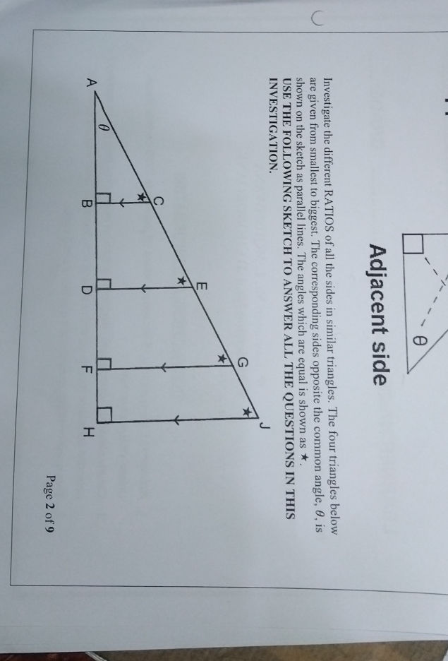 Investigate the different RATIOS of all the | StudyX