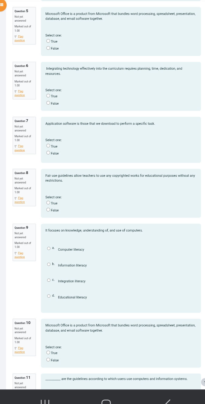 Question 5 Microsoft Office is a product | StudyX