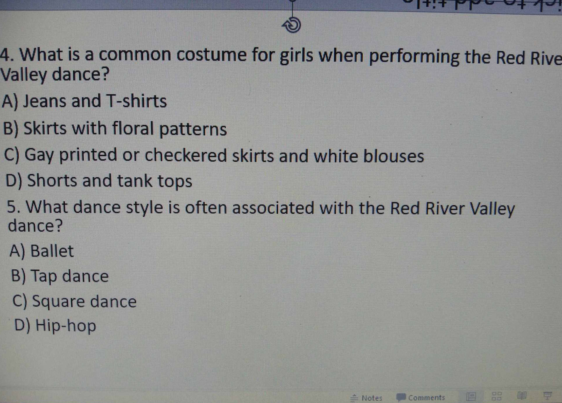4. What is a common costume for girls when | StudyX