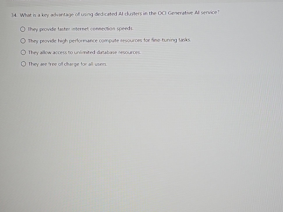 34. What is a key advantage of using | StudyX