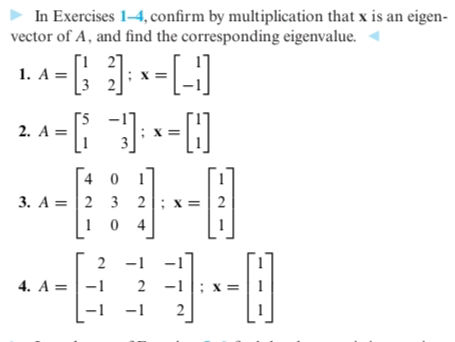 In Exercises 1-4, confirm by multiplication | StudyX