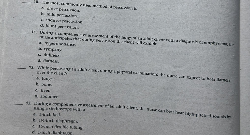10. The most commonly used method of | StudyX