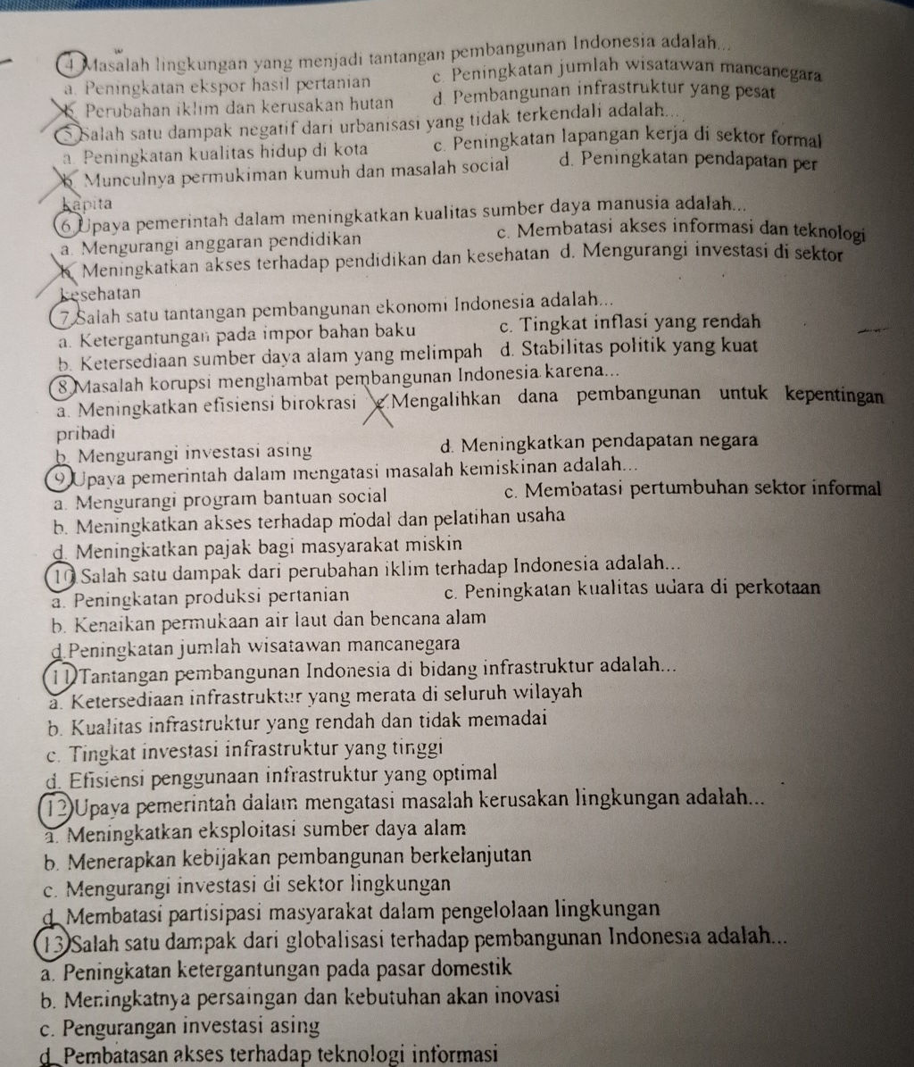 1. Masalah lingkungan yang menjadi tantangan | StudyX