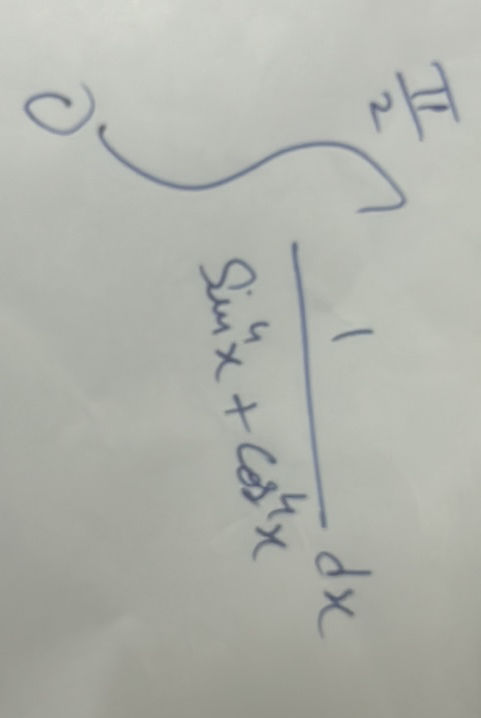 Evaluate the definite integral of 1/(sin^4 x | StudyX