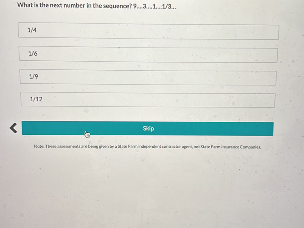 What is the next number in the sequence? | StudyX