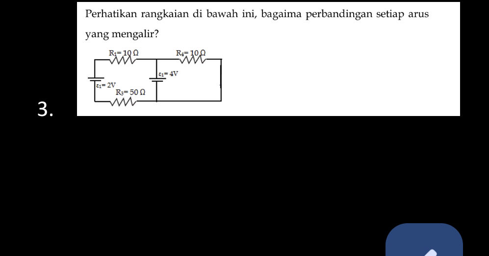 Perhatikan rangkaian di bawah ini, bagaimana | StudyX