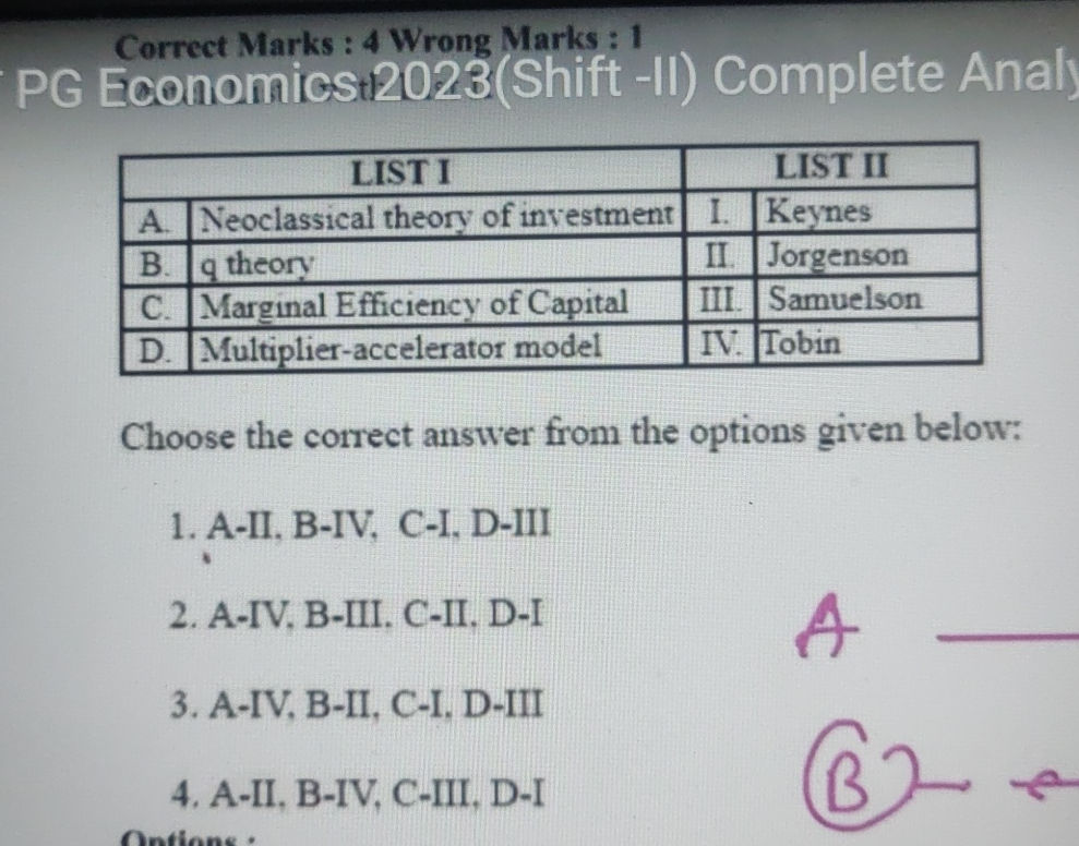 ```markdown | LIST I | StudyX