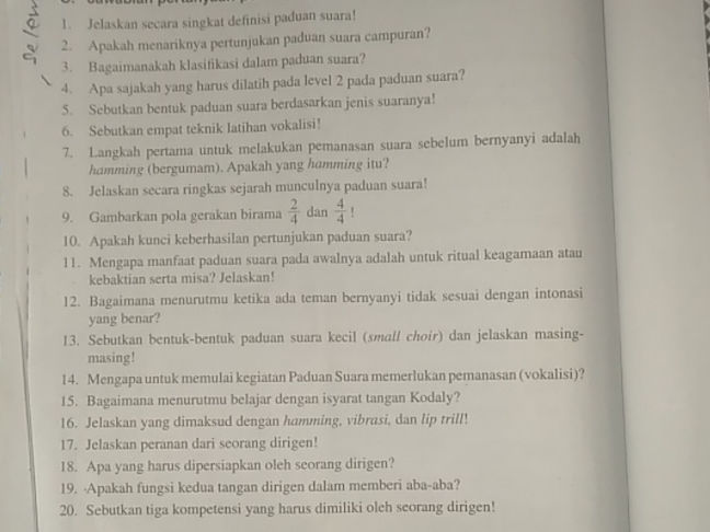 1. Jelaskan secara singkat definisi paduan | StudyX