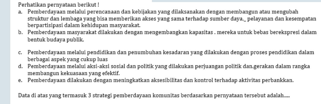 Perhatikan pernyataan berikut! a. | StudyX