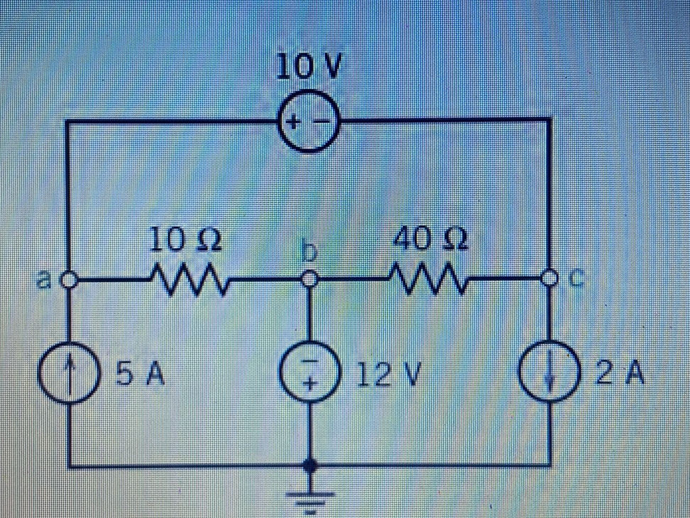 The image shows an electrical circuit | StudyX