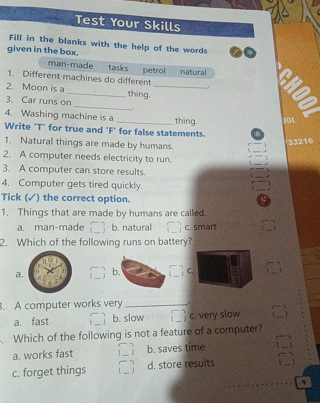 Fill in the blanks with the help of the | StudyX