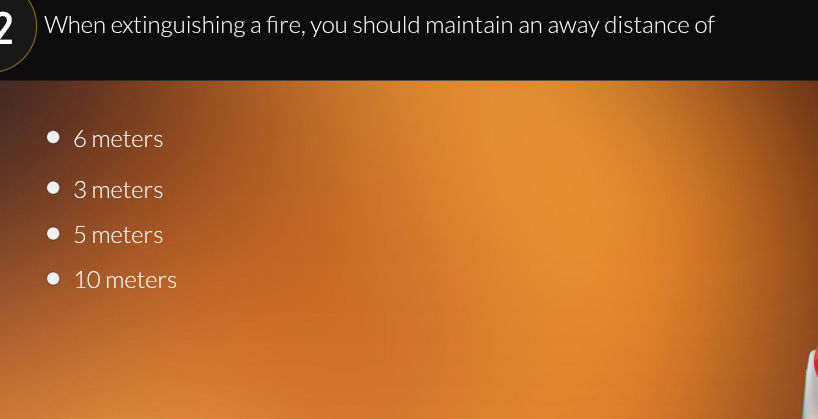 When extinguishing a fire, you should | StudyX