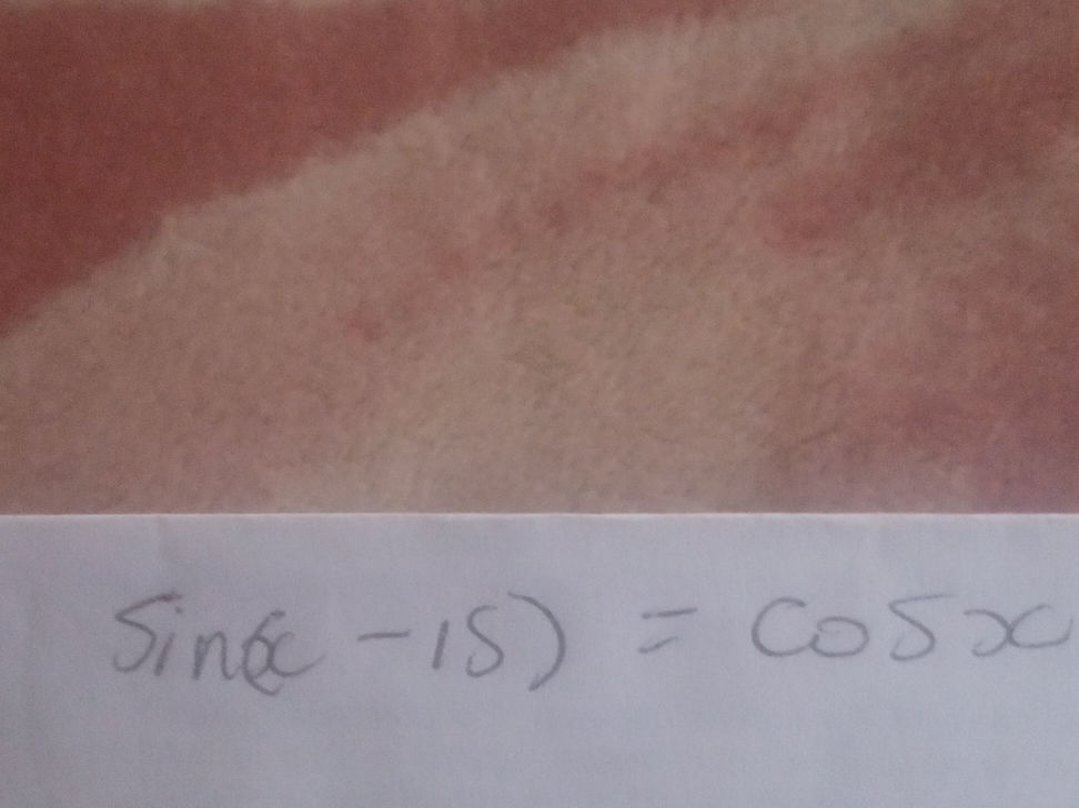 Solving trigonometric equation sin(x - 15) = | StudyX