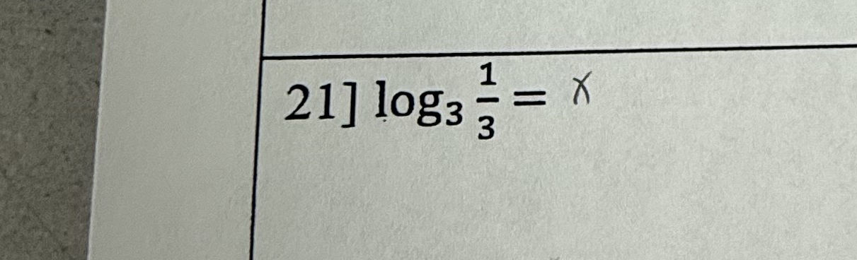 Solving Logarithmic Equation: log base 3 of | StudyX