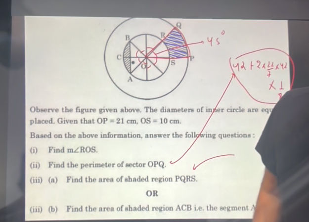 Observe the figure given above. The | StudyX