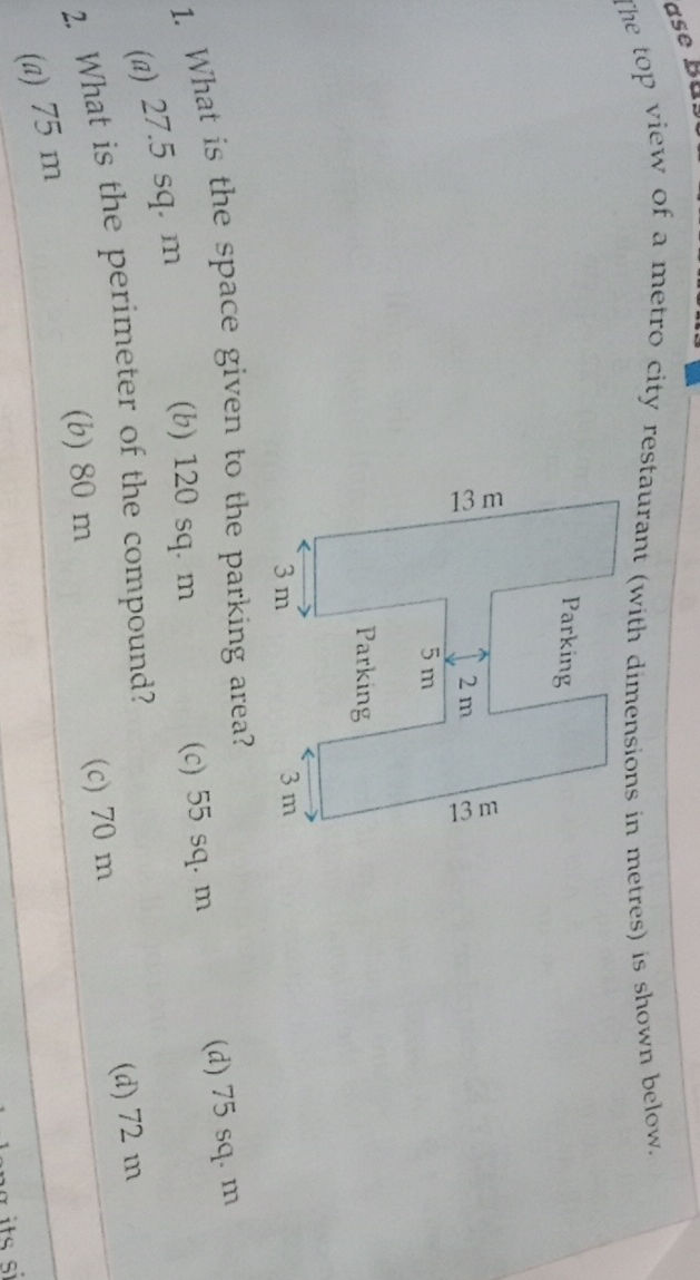 The top view of a metro city restaurant | StudyX