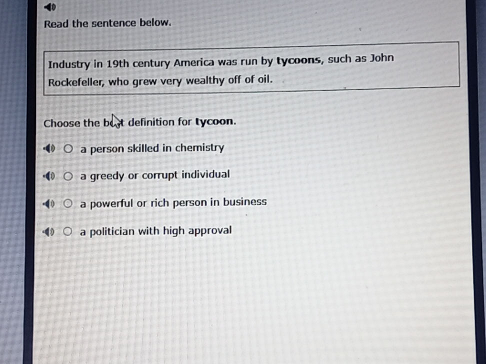 Read the sentence below. Industry in 19th | StudyX