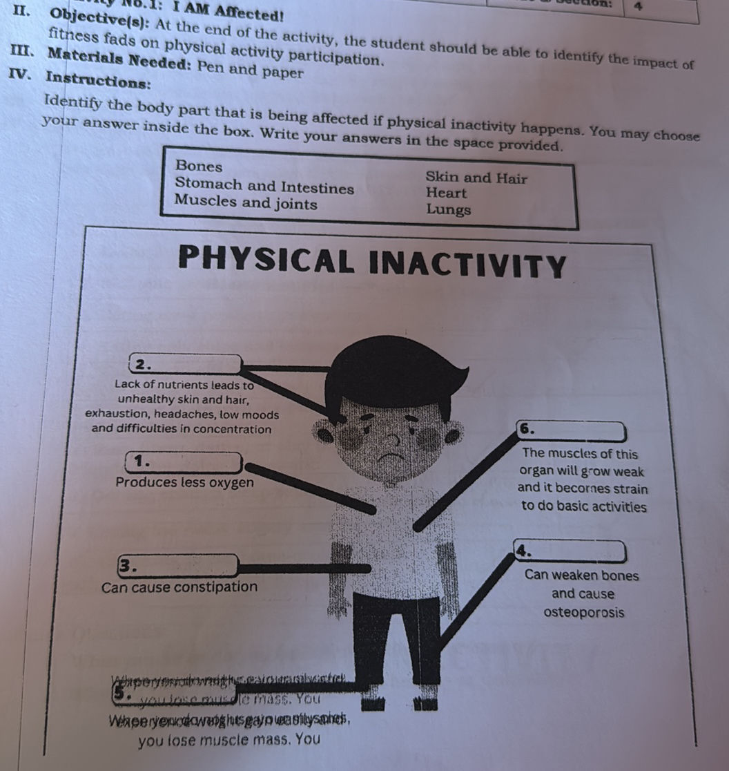 Identify the body part that is being | StudyX