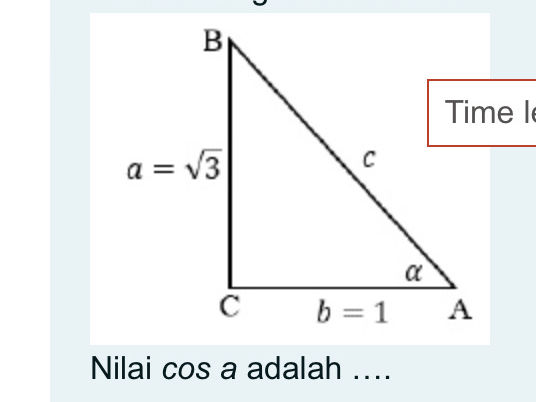 Given a right triangle with sides and angles | StudyX