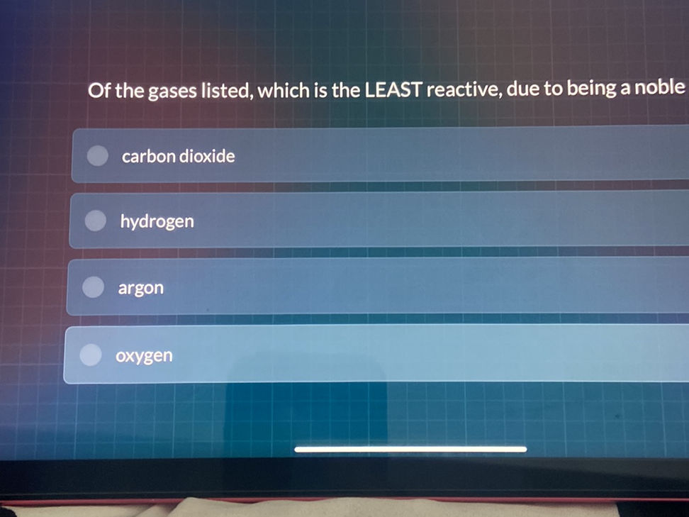 Of the gases listed, which is the LEAST | StudyX