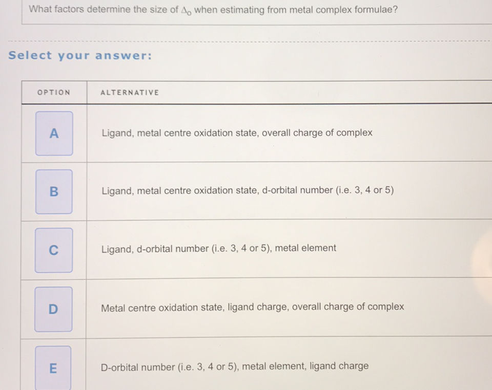 What factors determine the size of \( _o\) | StudyX