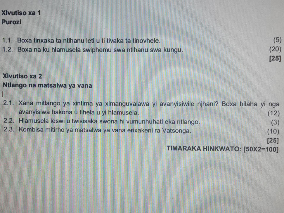 1.1. Boxa tinxaka ta ntlhanu leti u ti