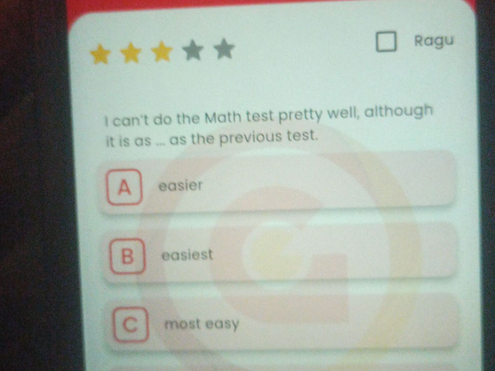 I can't do the Math test pretty well, | StudyX