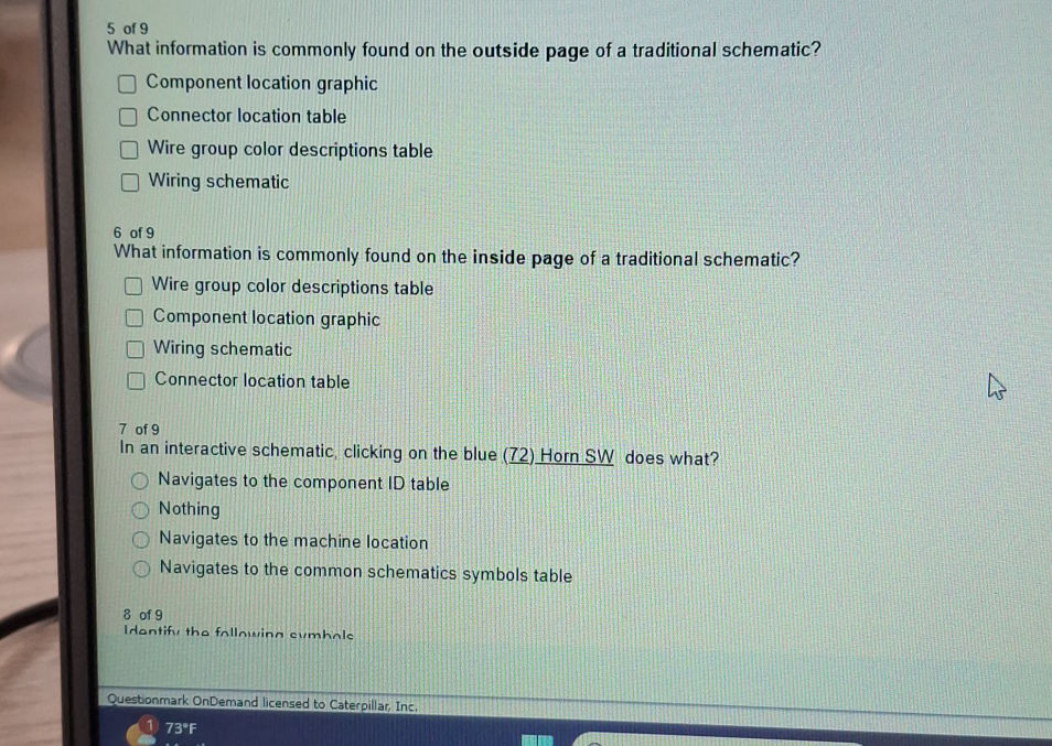 5 of 9 What information is commonly found on | StudyX
