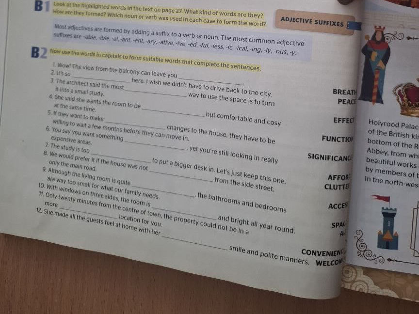 B1 Look at the highlighted words in the text | StudyX