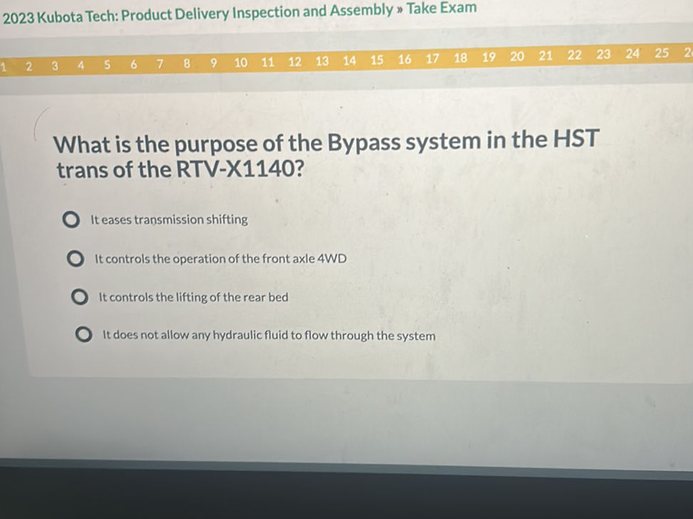 What is the purpose of the Bypass system in | StudyX