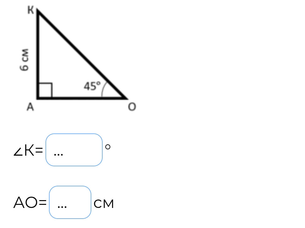 Given a right triangle with a side of 6 cm | StudyX