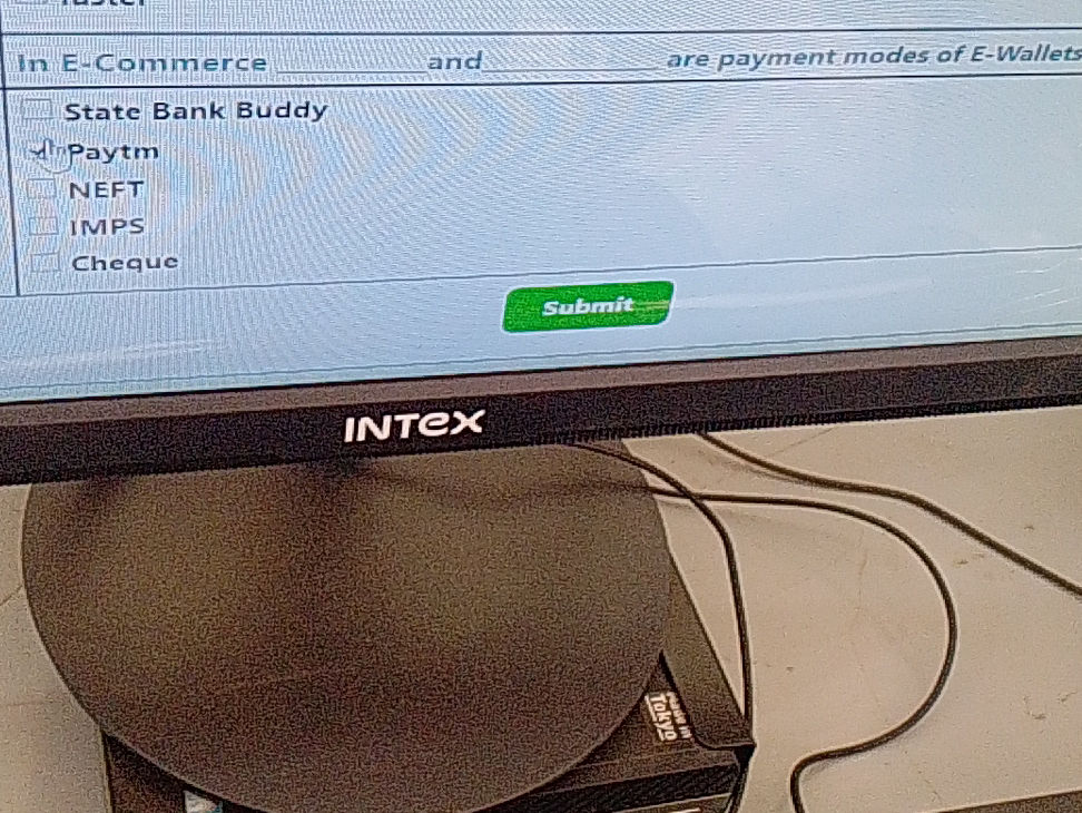 In E-Commerce ______ and ______ are payment | StudyX