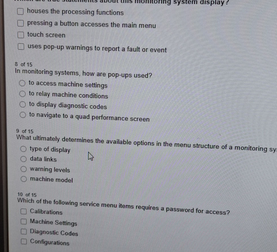 Which are true statements about this | StudyX