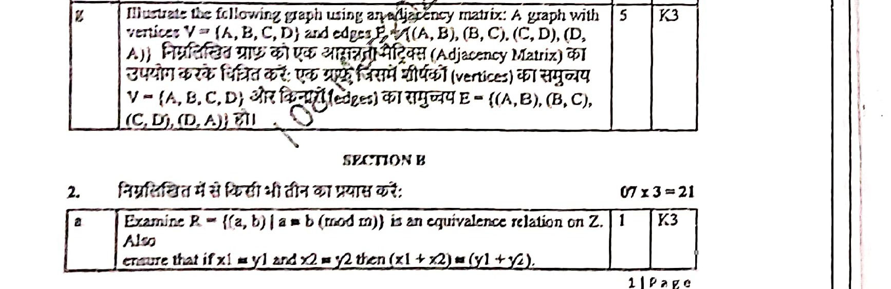 Illustrate the following graph using an | StudyX