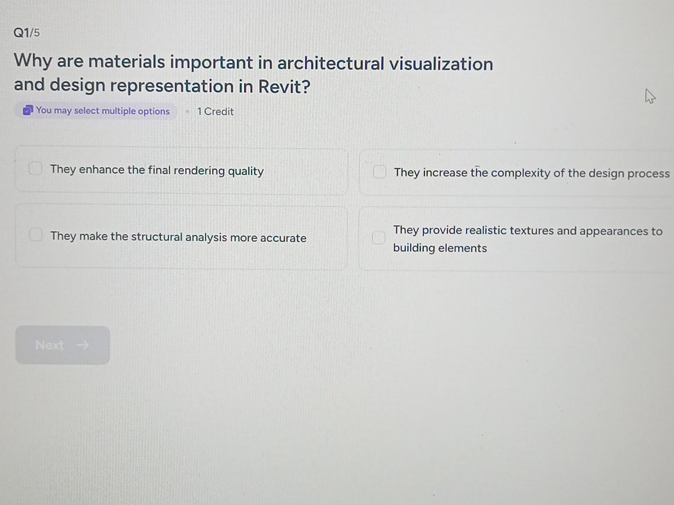 Why are materials important in architectural | StudyX