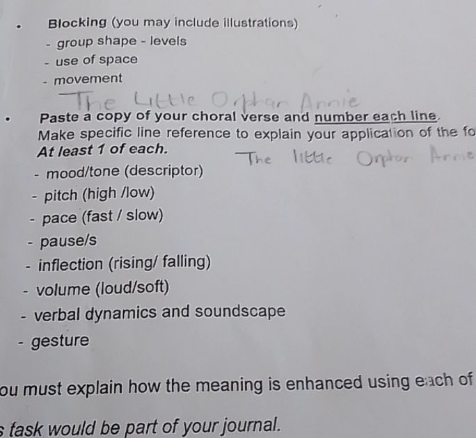 Blocking You May Include Illustrations Studyx