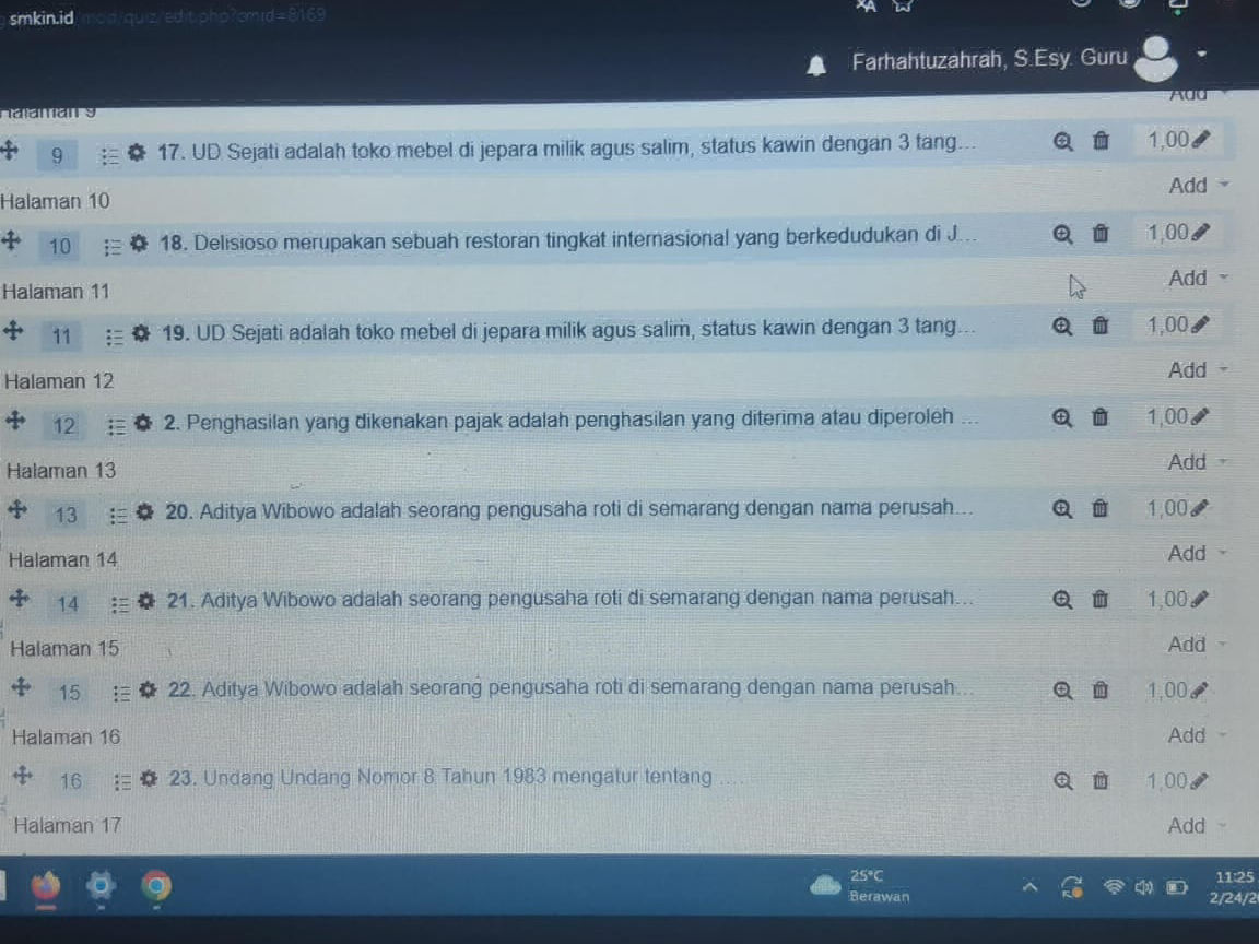 17. UD Sejati adalah toko mebel di jepara | StudyX
