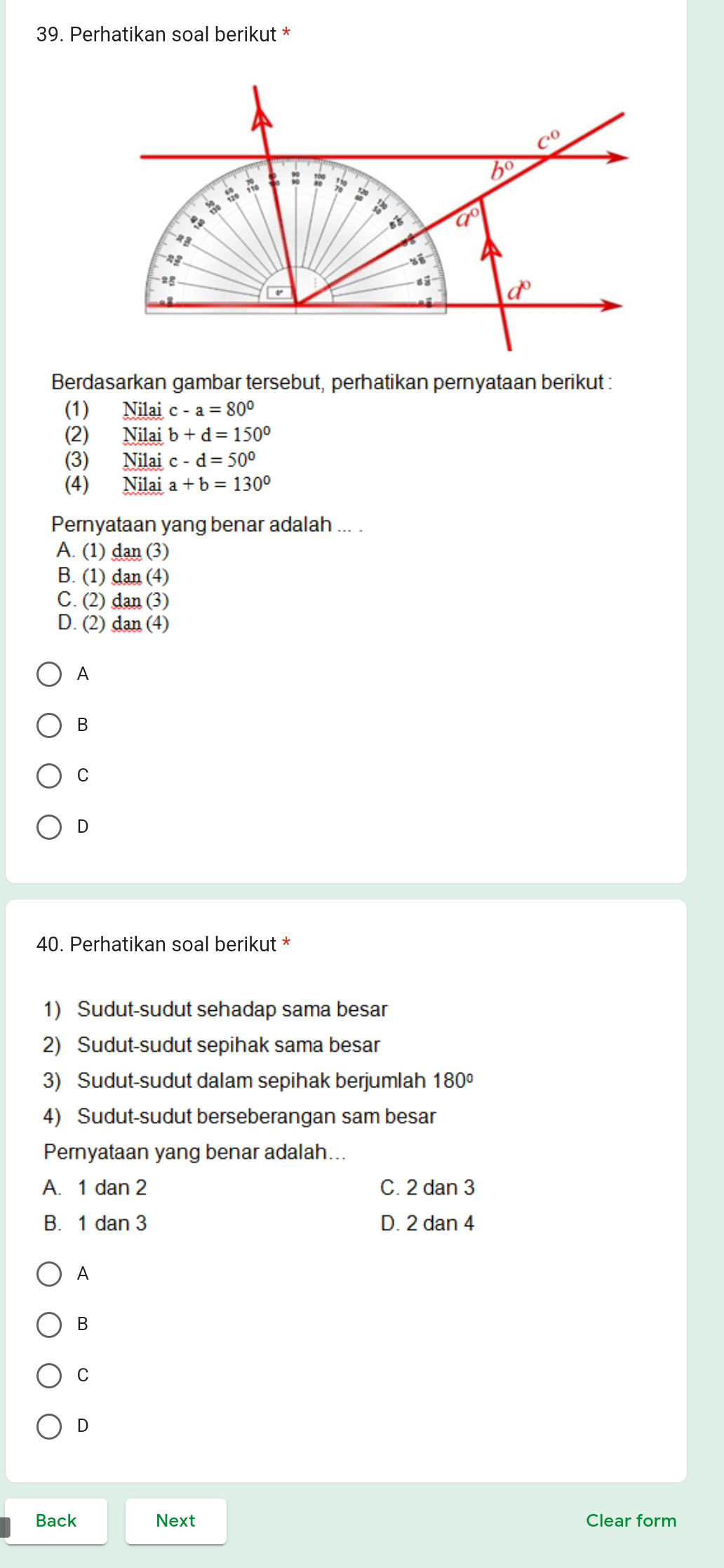 39. Perhatikan soal berikut * Berdasarkan | StudyX