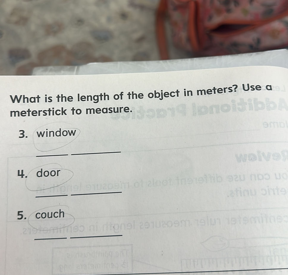 What is the length of the object in meters? | StudyX