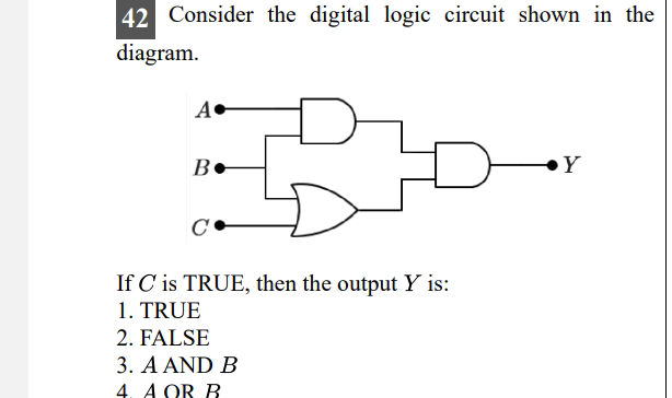 Consider the digital logic circuit shown in | StudyX