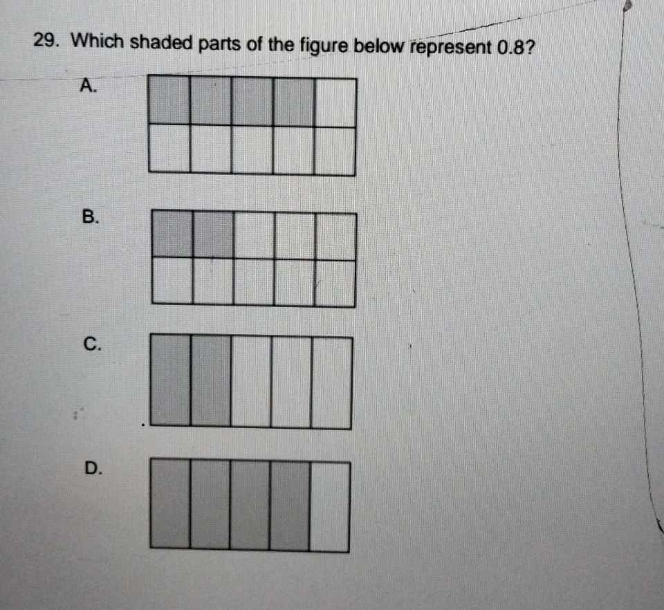 29. Which shaded parts of the figure below | StudyX