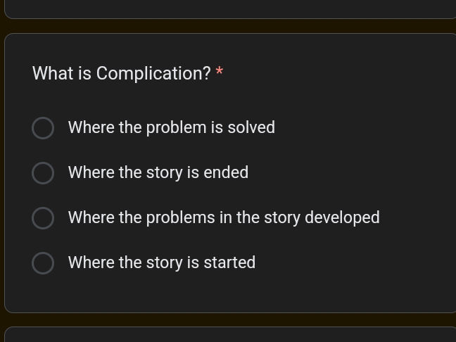 What is Complication? * Where the problem | StudyX