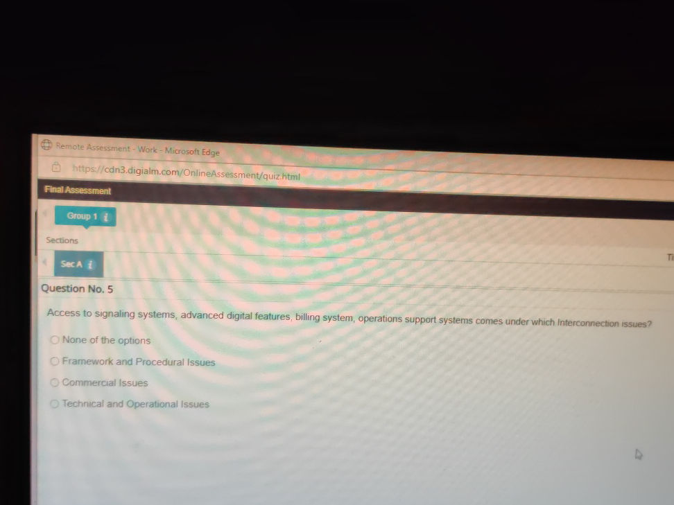 Access to signaling systems, advanced | StudyX