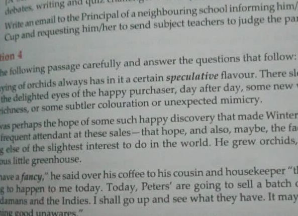 Write an email to the Principal of a | StudyX