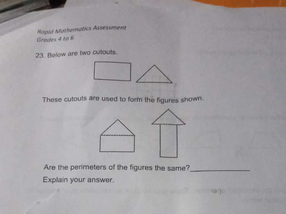 23. Below are two cutouts. These cutouts | StudyX
