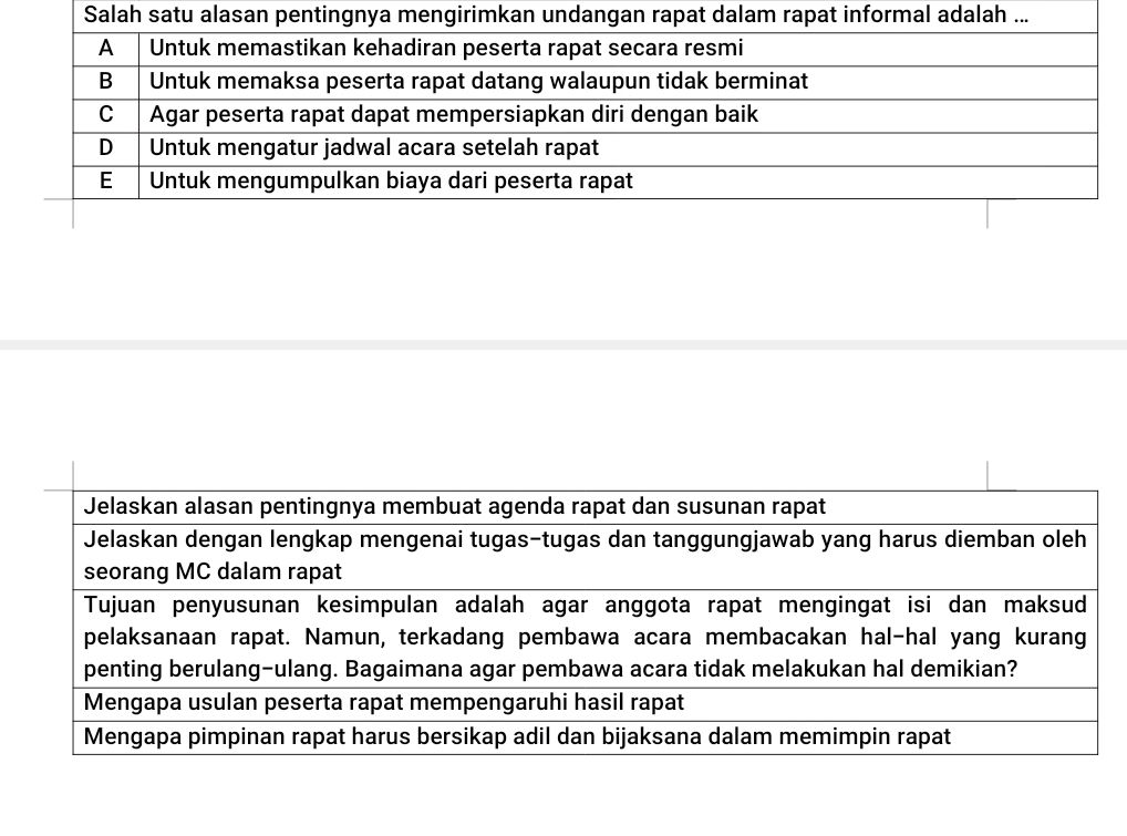 Salah satu alasan pentingnya mengirimkan | StudyX