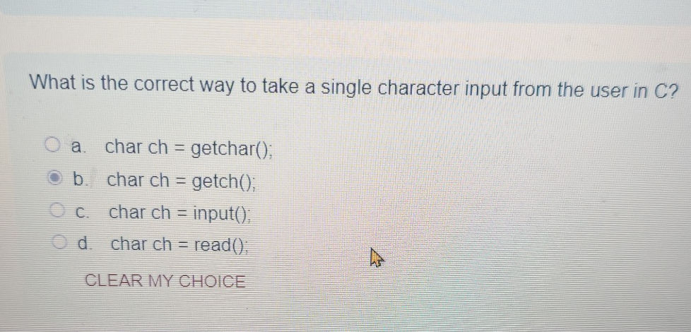 What is the correct way to take a single | StudyX