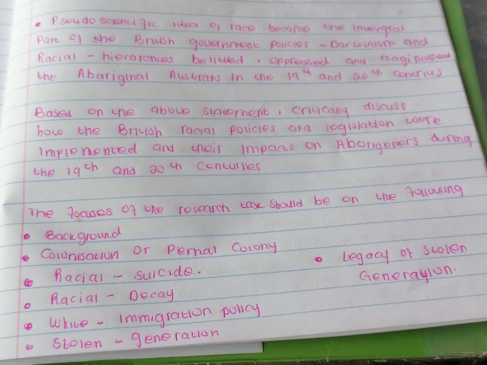 Based on the above statement, critically | StudyX